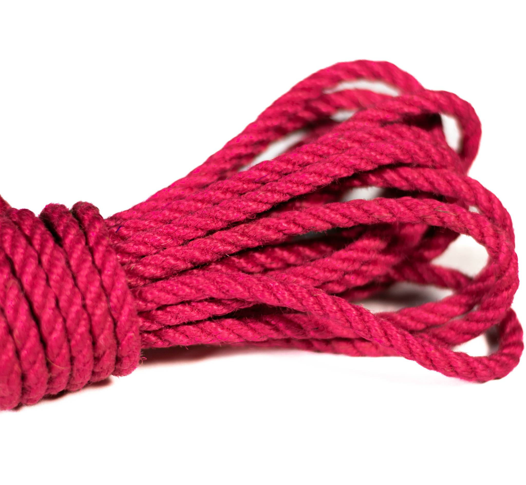 Treated Rope - 5mm Anatomie Pink Jute Rope (2 ply) – Anatomie Shop